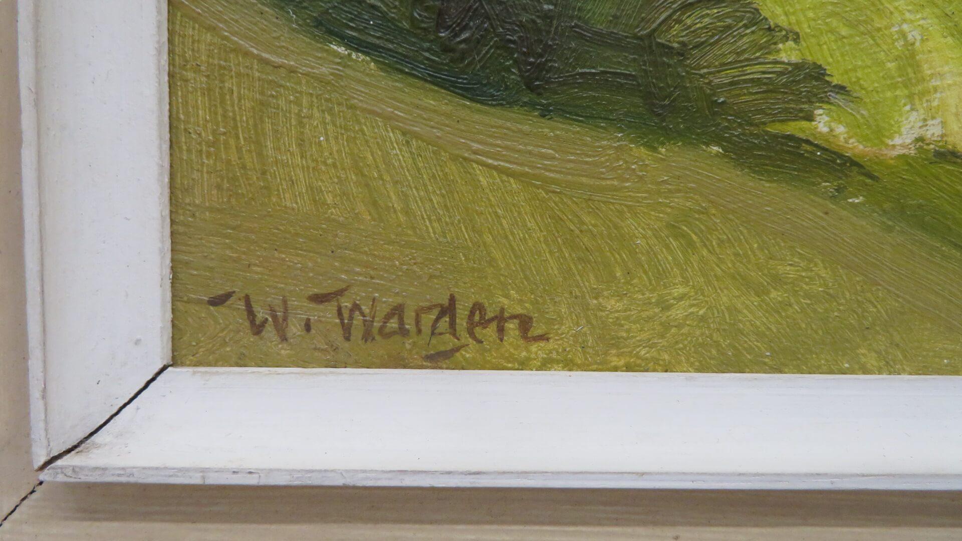 William Warden - Original post impressionist oil painting France ...