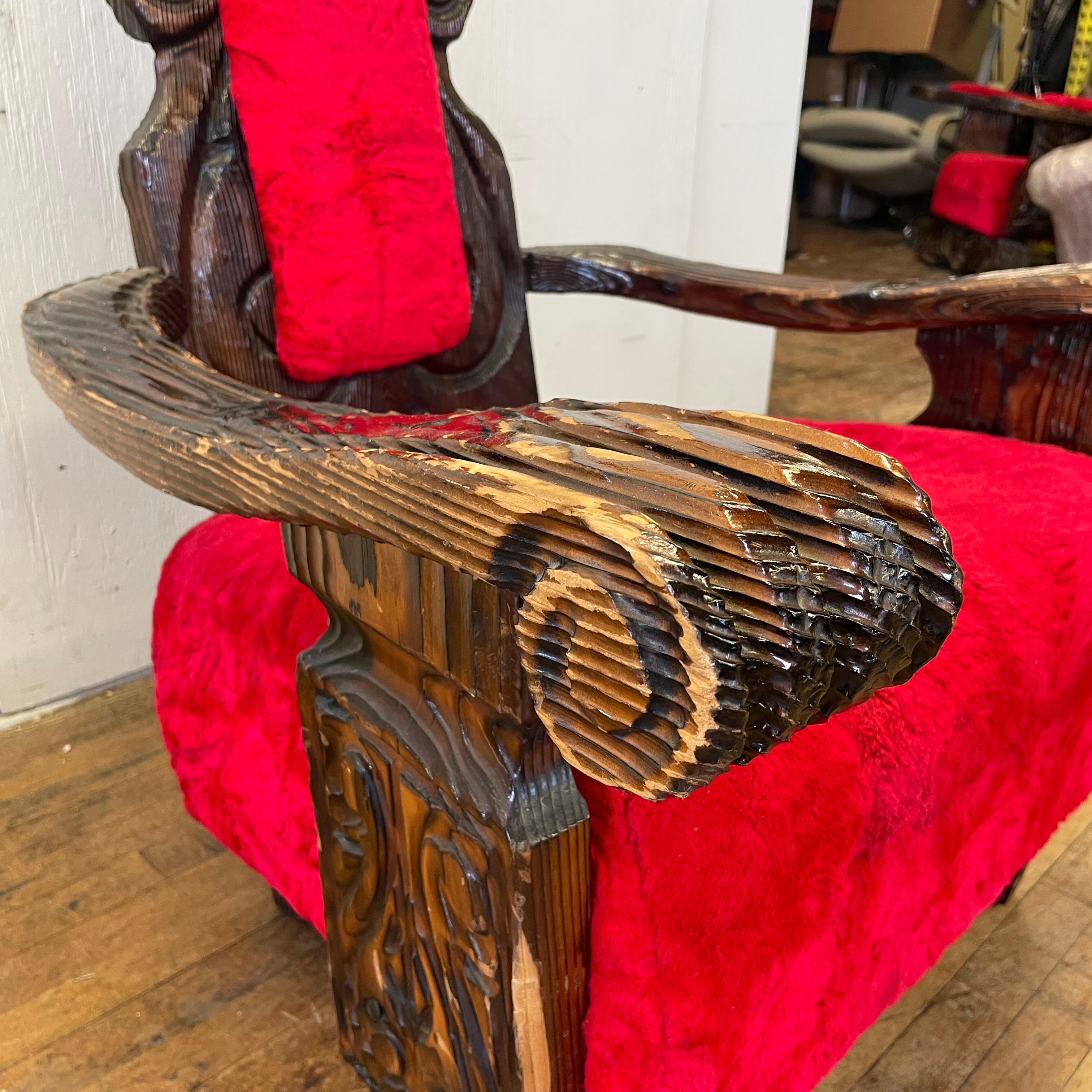 William Westenhaver for Witco Jungle Room King Throne Lounge Chair at ...