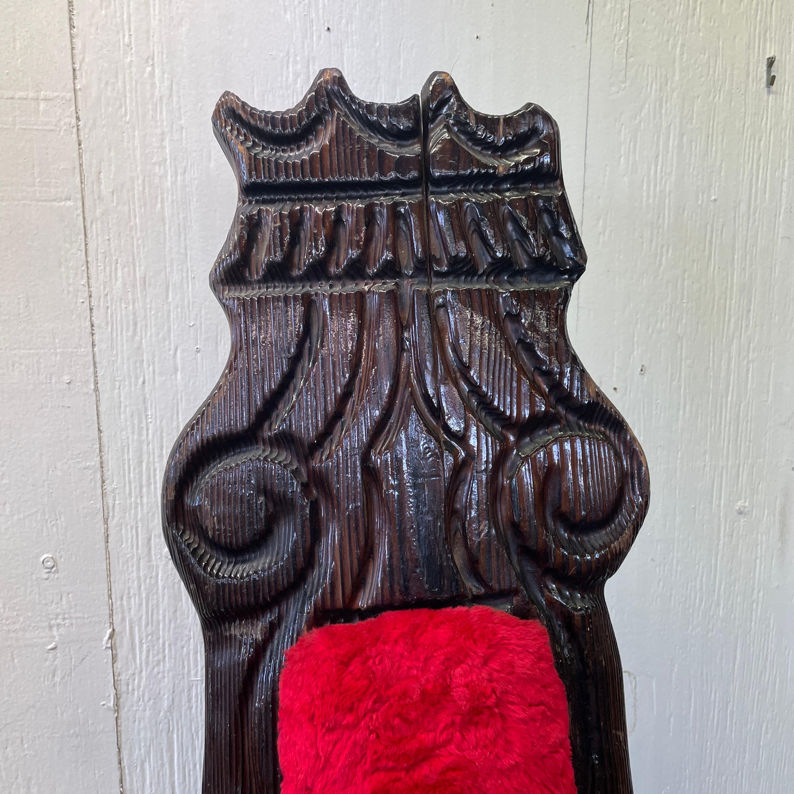 William Westenhaver for Witco Jungle Room King Throne Lounge Chair at ...