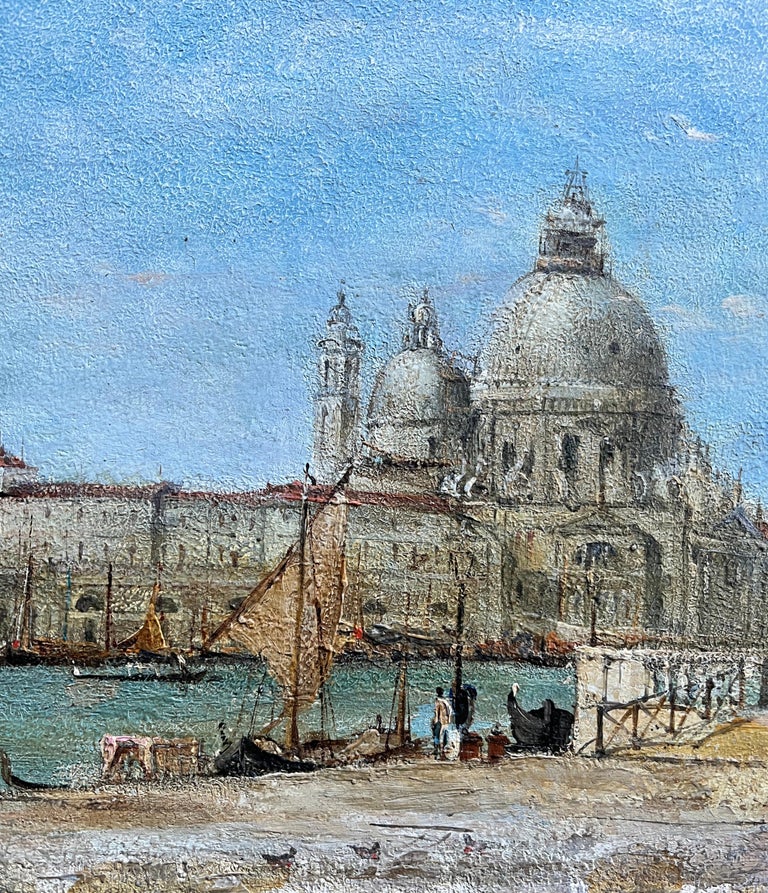 William White Warren - A VIEW OF THE DOGANA and SANTA MARIA DELLA ...