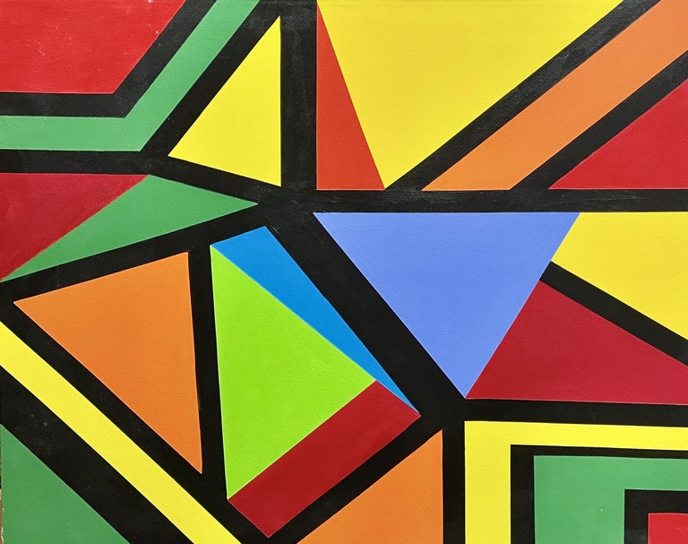 William Yates - Pathway, Painting, Acrylic on Canvas For Sale at 1stDibs