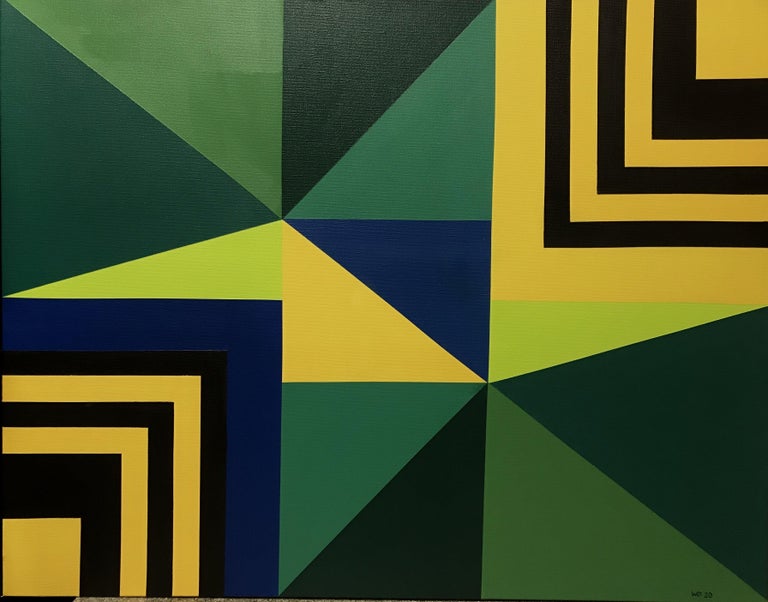 William Yates - Re tale, Painting, Acrylic on Canvas For Sale at 1stDibs