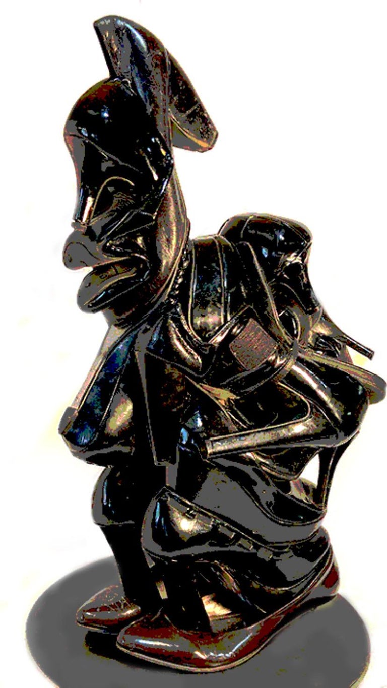 Willie Cole - Mother and Child For Sale at 1stDibs