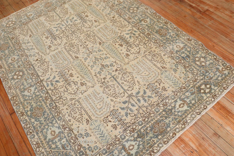 Willow Tree Antique Persian Tabriz Rug For Sale at 1stDibs