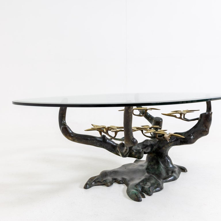 Willy Daro Coffee Table “Bonsai”, Belgium 1970s For Sale at 1stDibs
