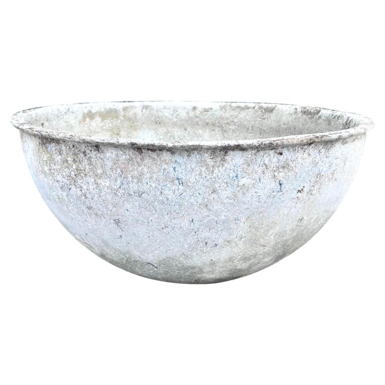 Willy Guhl 25" Deep Bowl, 1960s Switzerland For Sale at 1stDibs