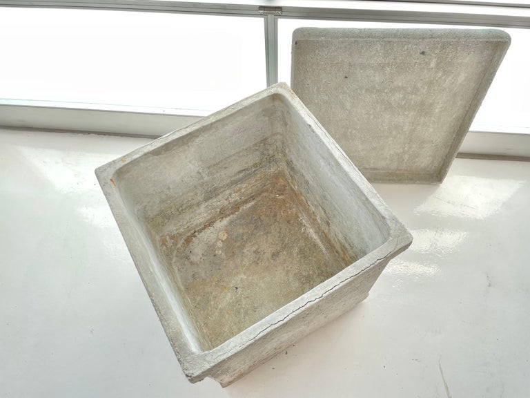 Willy Guhl Concrete Box with Lid at 1stDibs | concrete box with lid