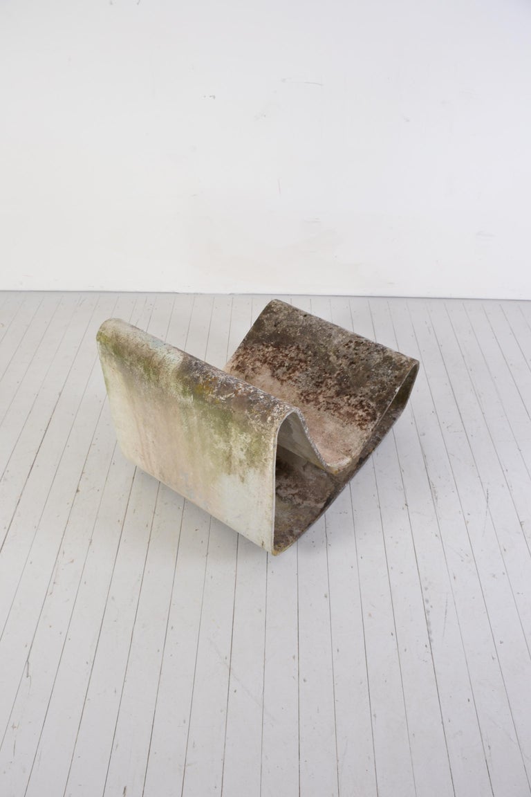 Willy Guhl Concrete Loop Chairs, 1st Edition For Sale at 1stDibs