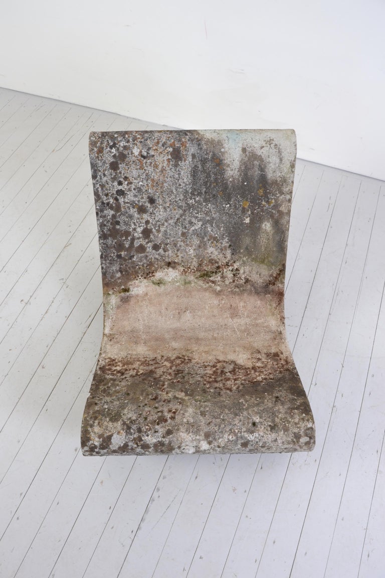 Willy Guhl Concrete Loop Chairs, 1st Edition For Sale at 1stDibs