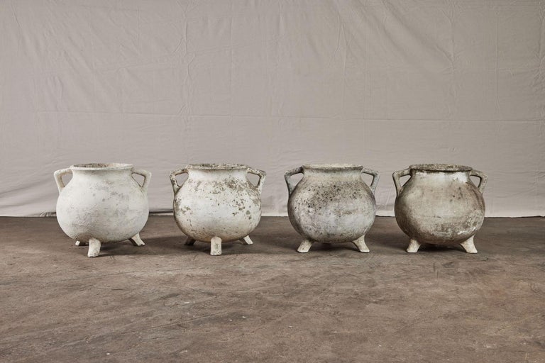 Willy Guhl Concrete "Marmite" Planter For Sale at 1stDibs