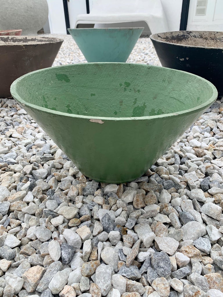 Willy Guhl Cone Shaped Planters at 1stDibs