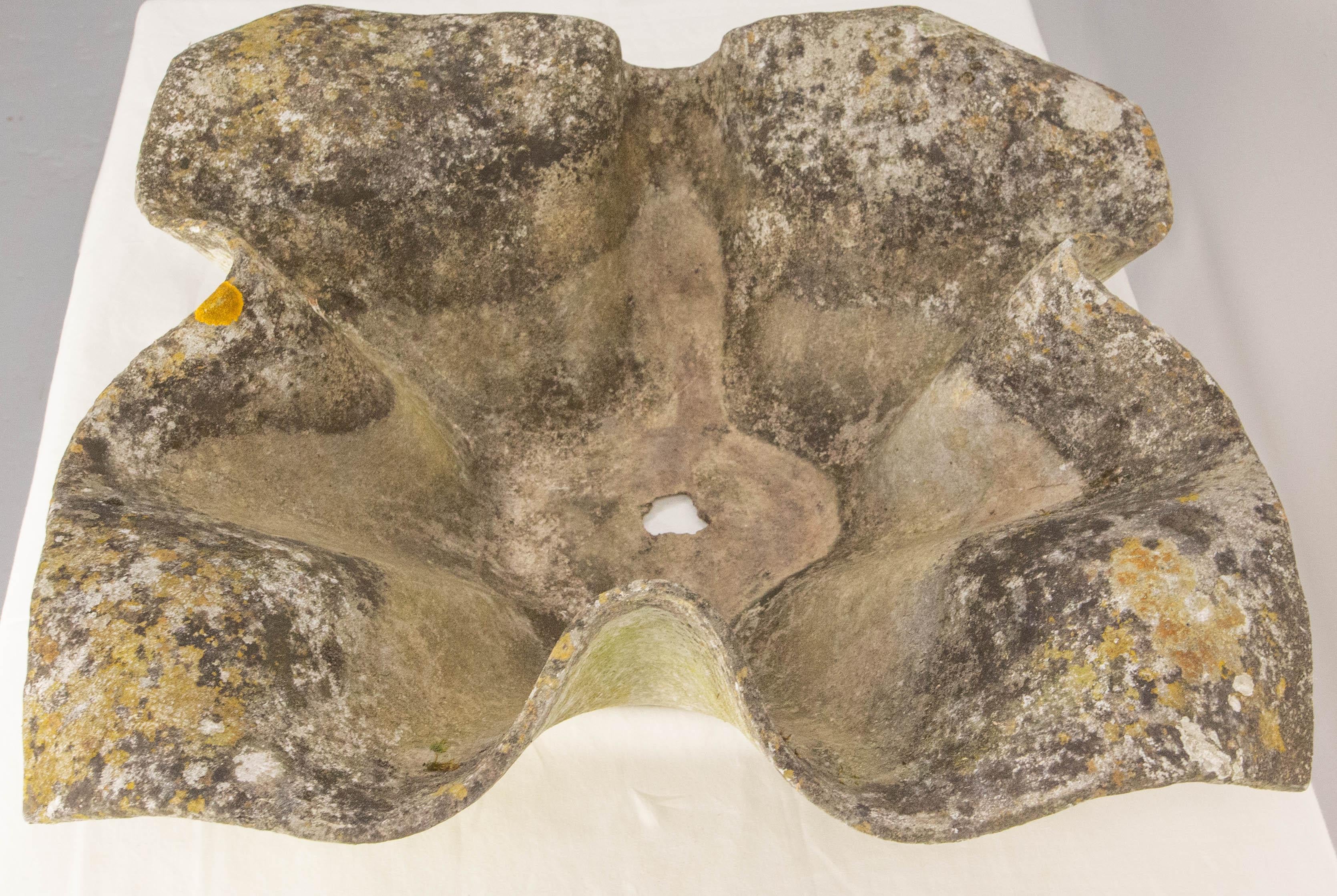 Willy Guhl Handkerchief Planter Cement Veil, 1960s Switzerland For Sale ...