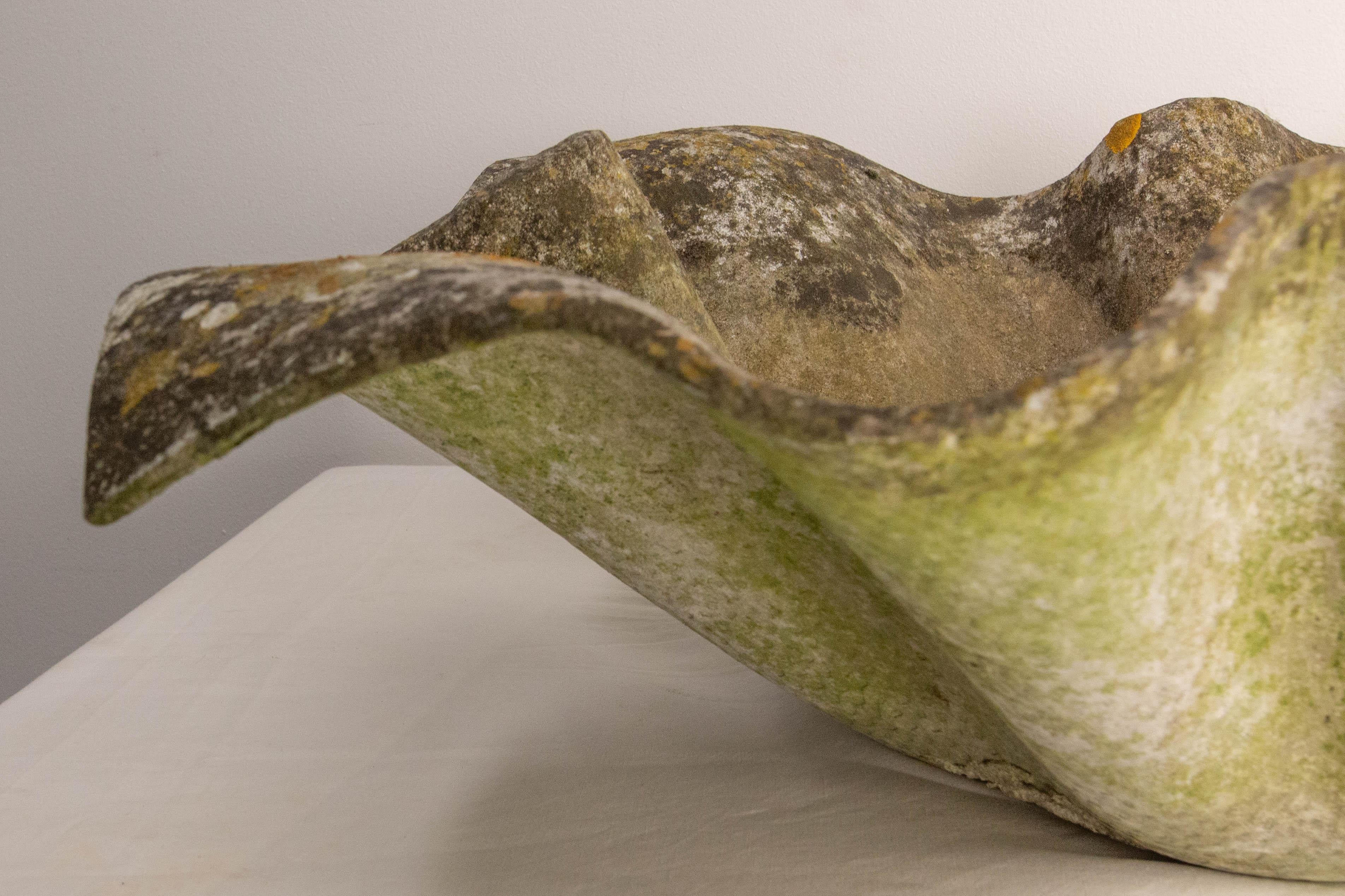 Willy Guhl Handkerchief Planter Cement Veil, 1960s Switzerland For Sale ...