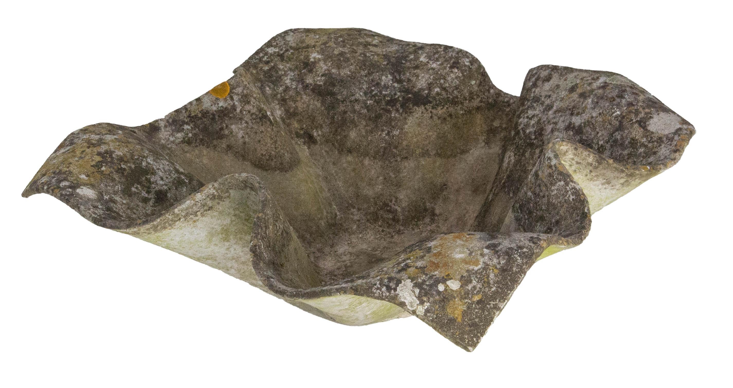 Willy Guhl Handkerchief Planter Cement Veil, 1960s Switzerland For Sale ...
