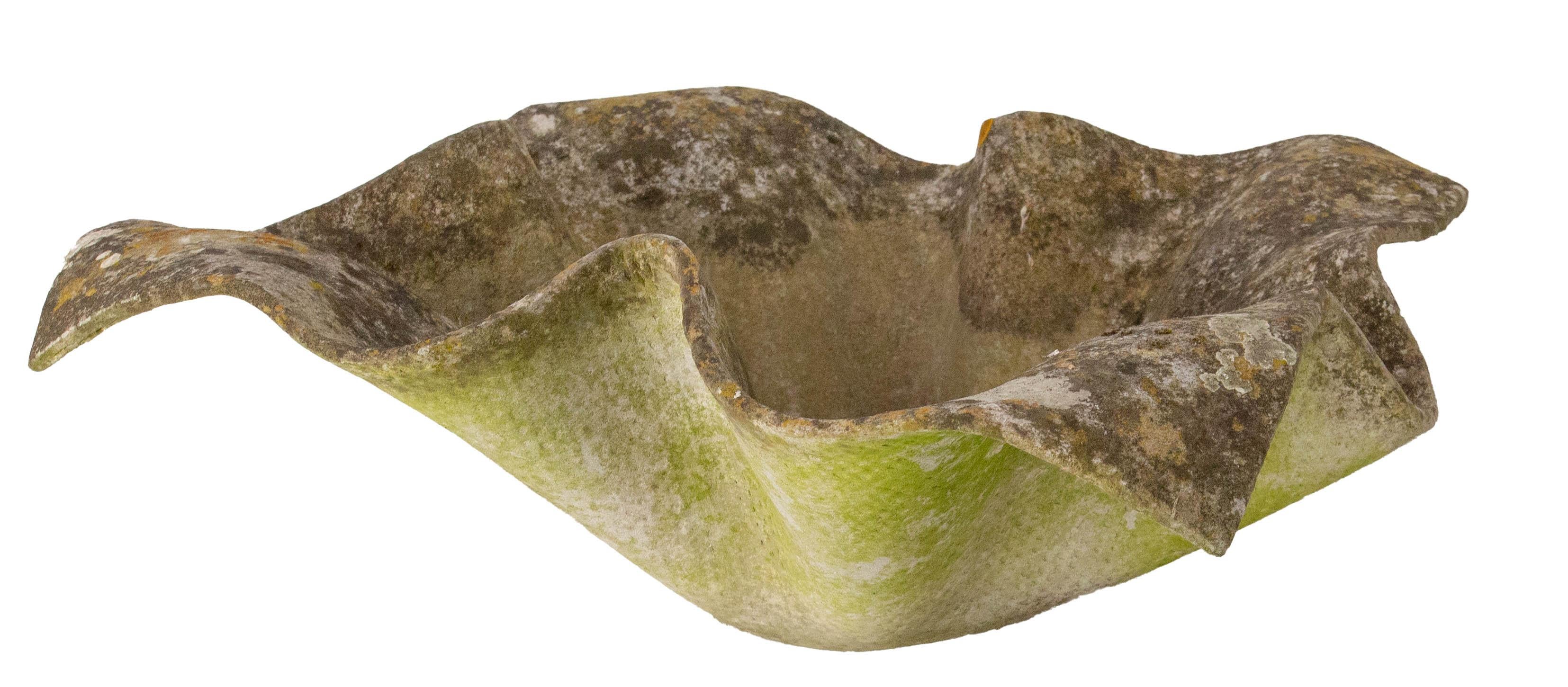 Willy Guhl Handkerchief Planter Cement Veil, 1960s Switzerland For Sale ...
