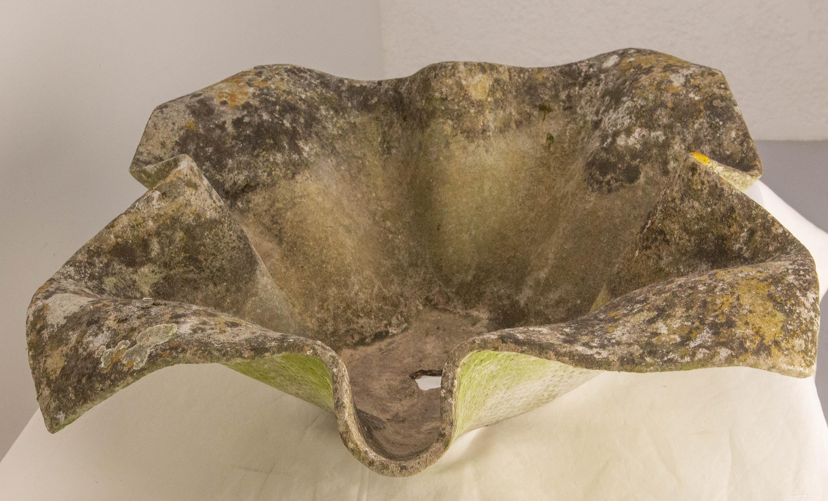 Willy Guhl Handkerchief Planter Cement Veil, 1960s Switzerland For Sale ...