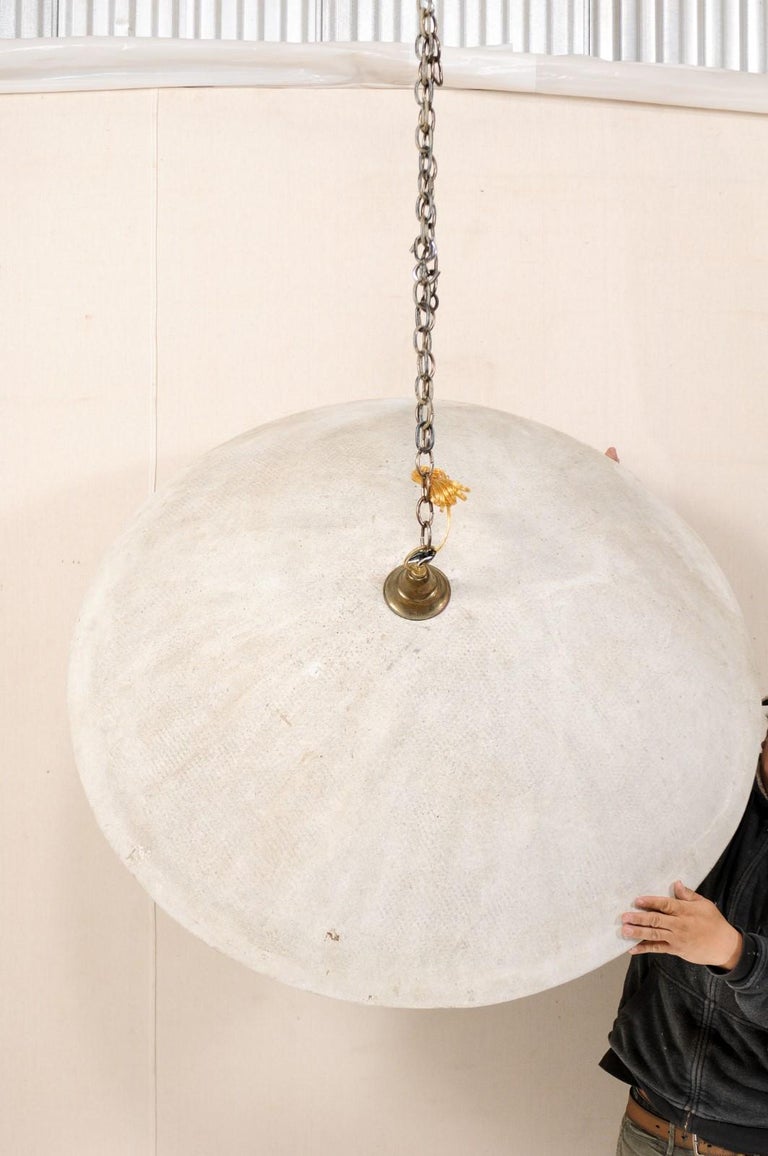 Willy Guhl Hanging Dome Light, Midcentury at 1stDibs