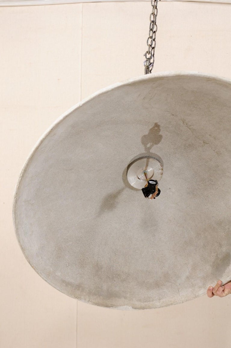 Willy Guhl Hanging Dome Light, Midcentury at 1stDibs