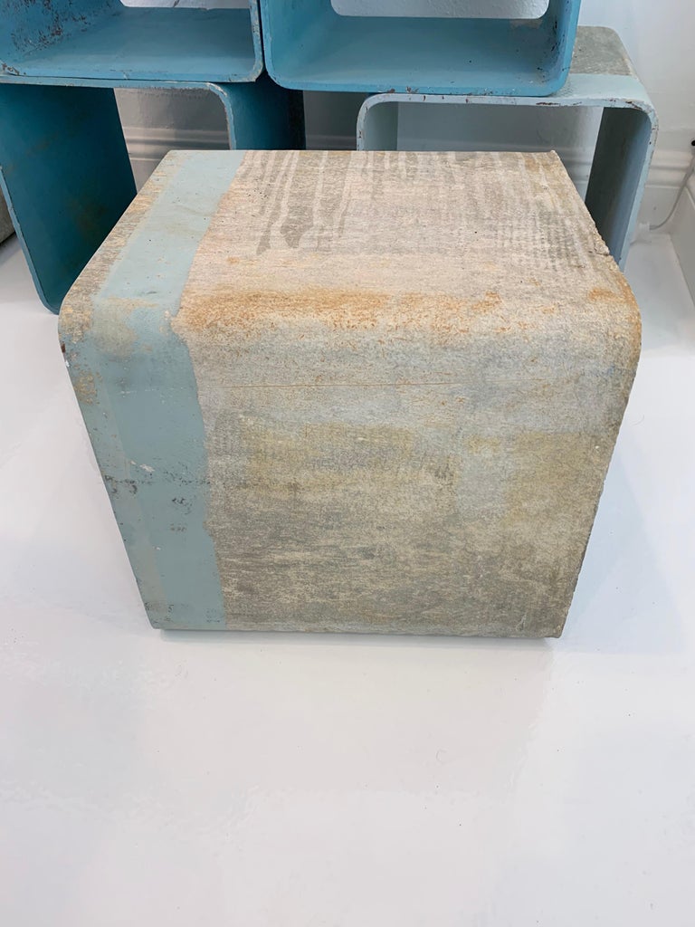 Willy Guhl Modular Cement Cubes at 1stDibs