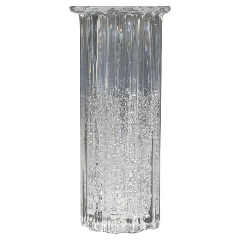 Willy Johansson for Hadeland Norway Art-Glass "Atlantic" Tall Vase For ...