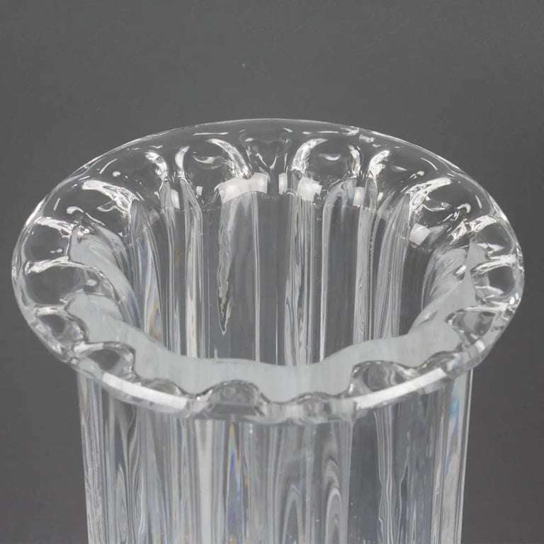 Willy Johansson for Hadeland Norway Art-Glass "Atlantic" Tall Vase For ...