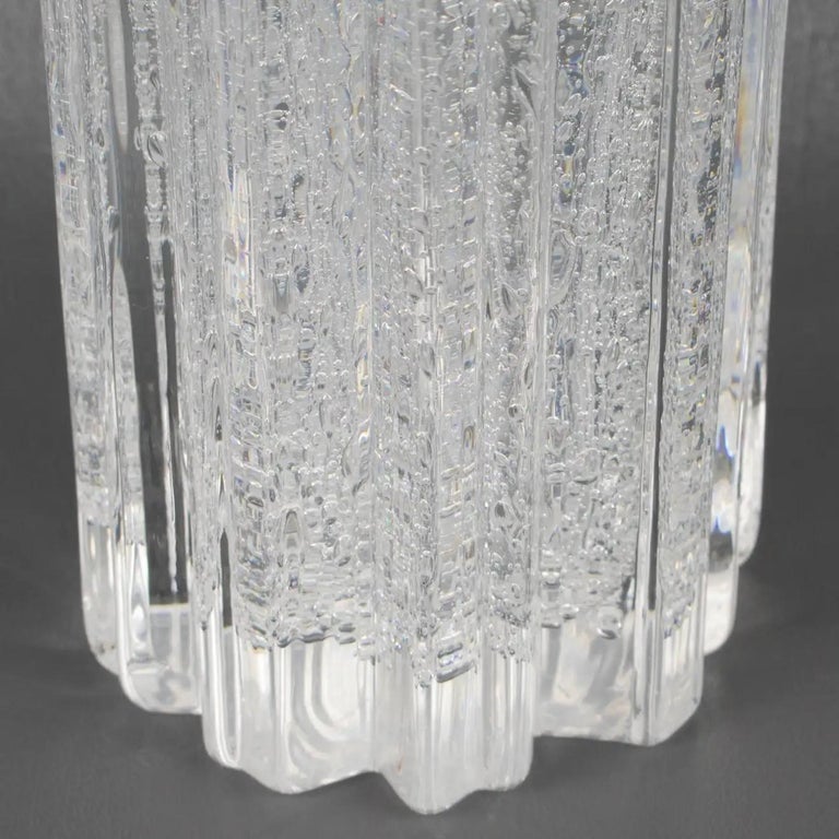 Willy Johansson for Hadeland Norway Art-Glass "Atlantic" Tall Vase For ...