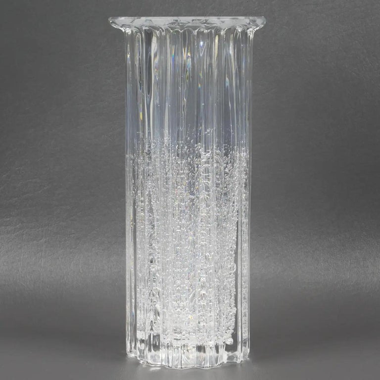 Willy Johansson for Hadeland Norway Art-Glass "Atlantic" Tall Vase For ...
