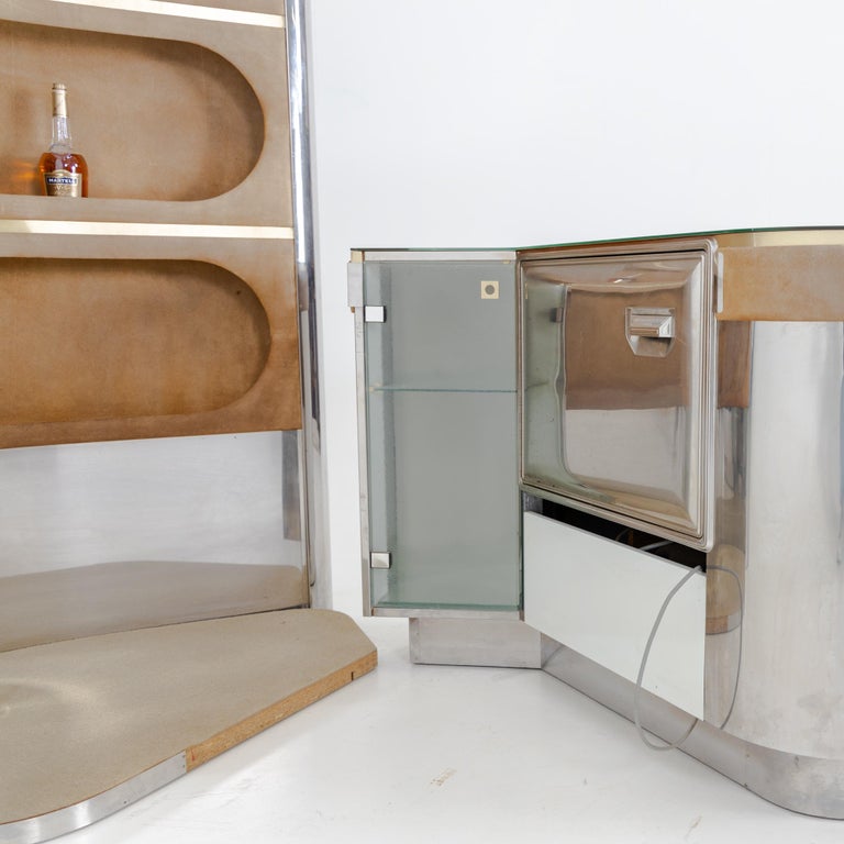Willy Rizzo Bar with Counter, Italy 1970s at 1stDibs