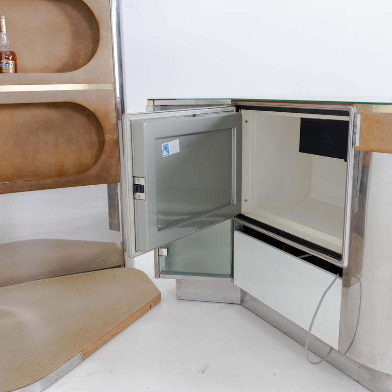 Willy Rizzo Bar with Counter, Italy 1970s at 1stDibs