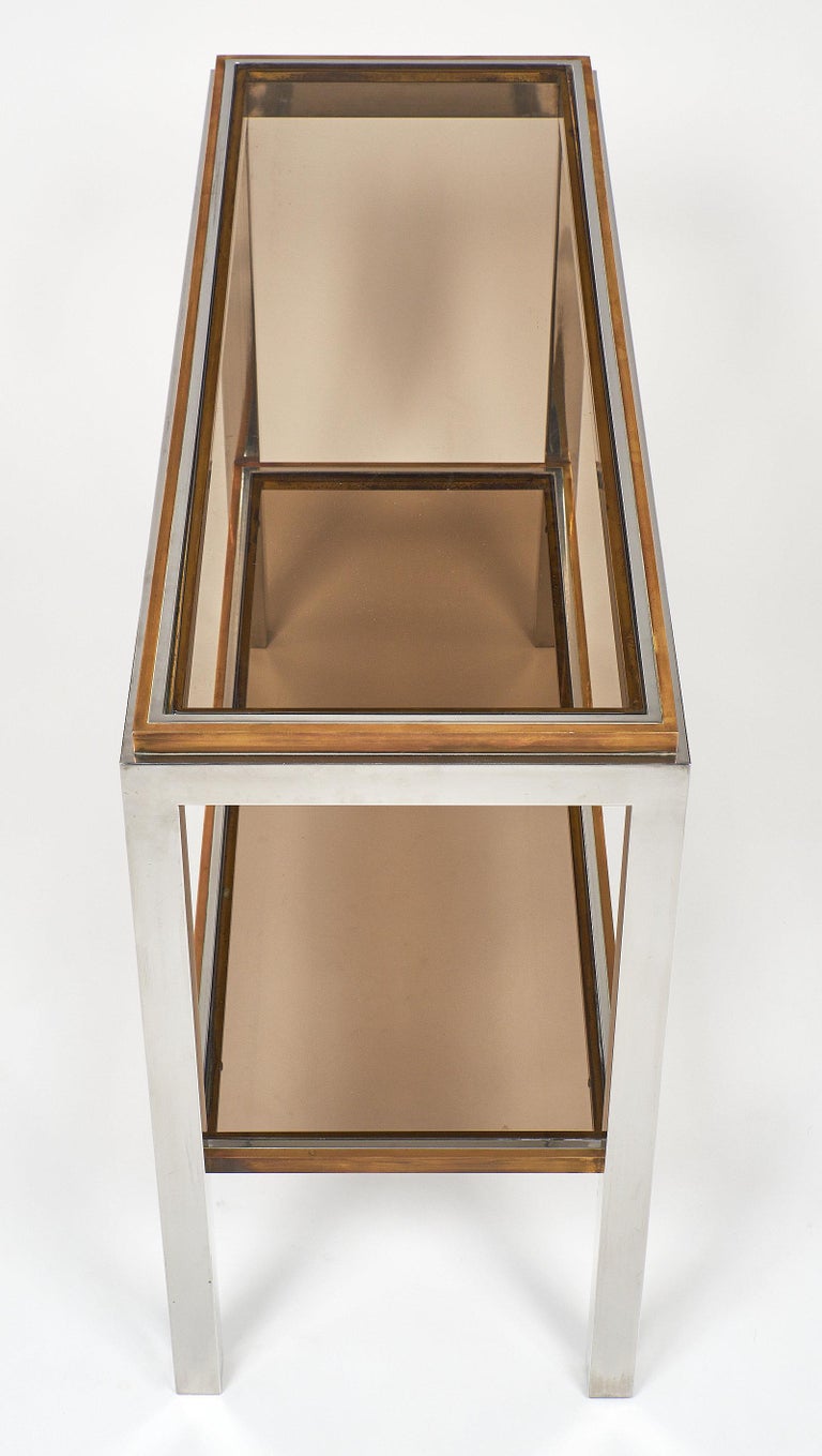 Willy Rizzo Console Table For Sale at 1stDibs
