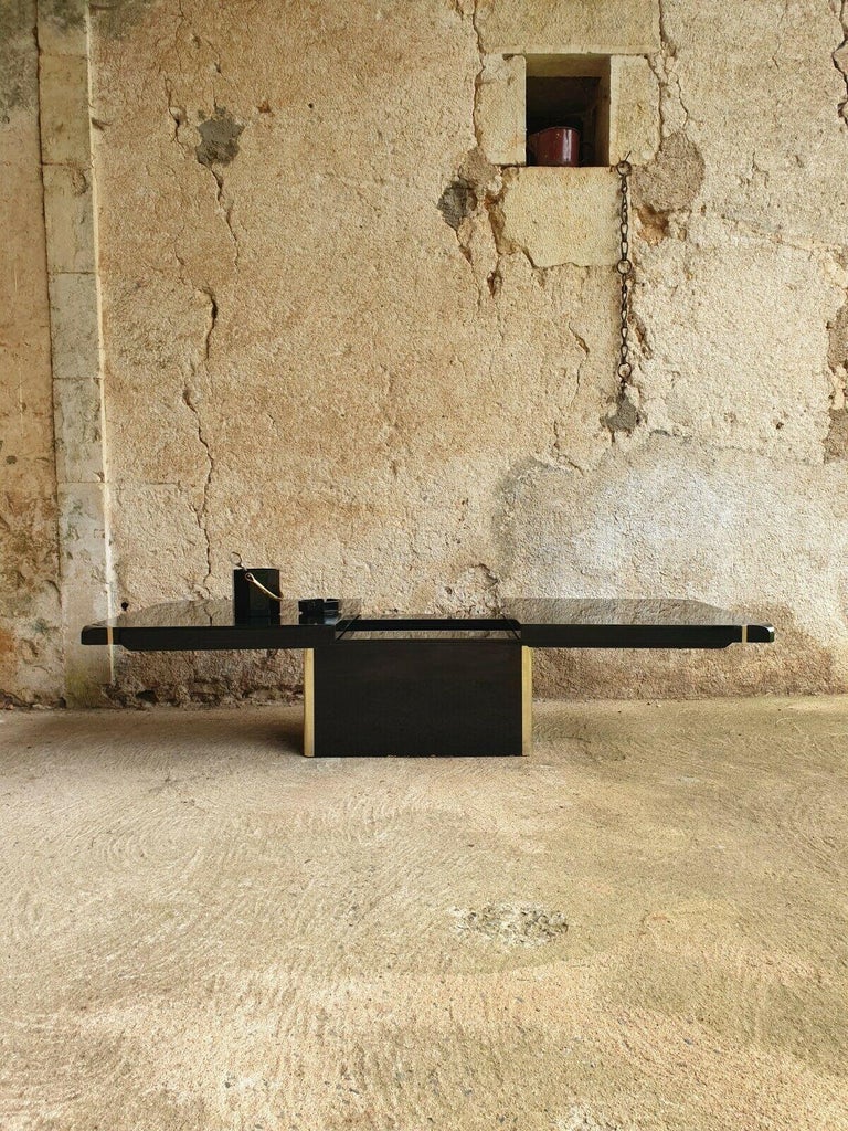 Willy Rizzo Style Coffee Table For Sale at 1stDibs