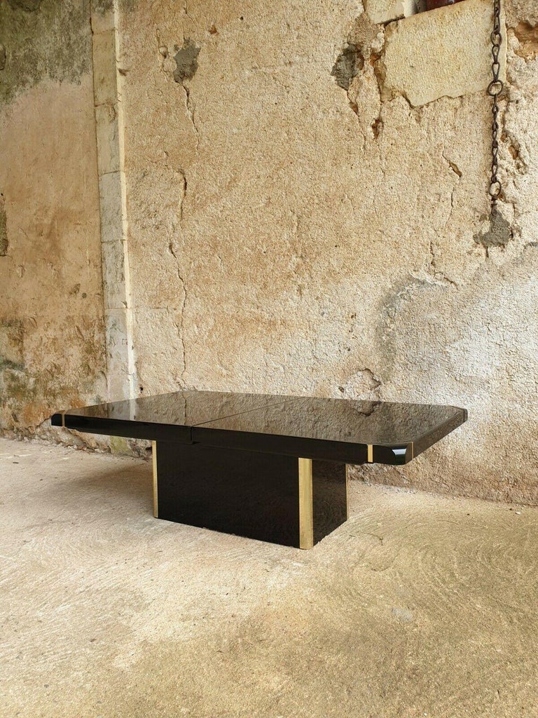 Willy Rizzo Style Coffee Table For Sale at 1stDibs