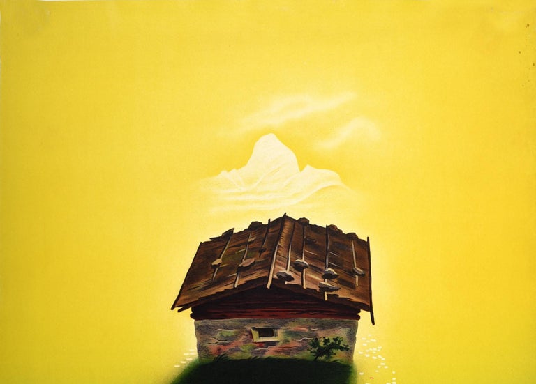 Willy Trapp - Original Vintage Travel Poster Summer In Davos ...