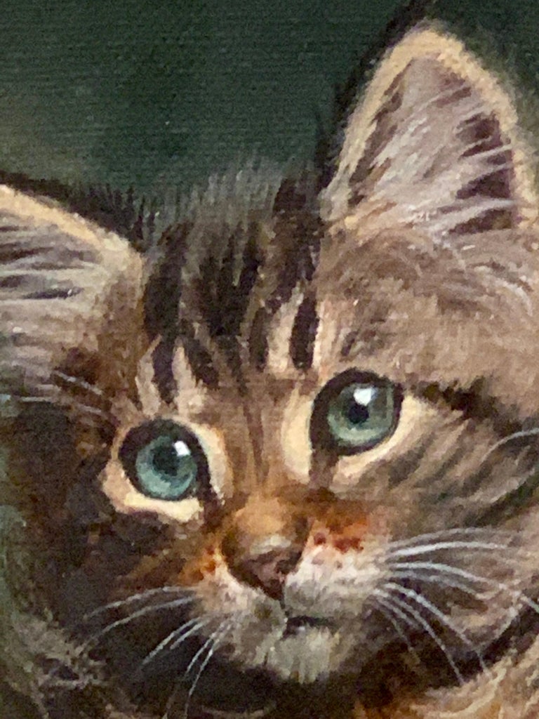 Wilson Hepple - English early 20th century oil painting portrait of a ...