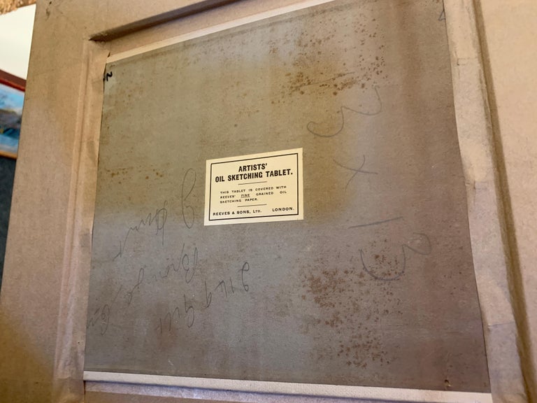 Wilson Hepple - English early 20th century oil painting portrait of a ...