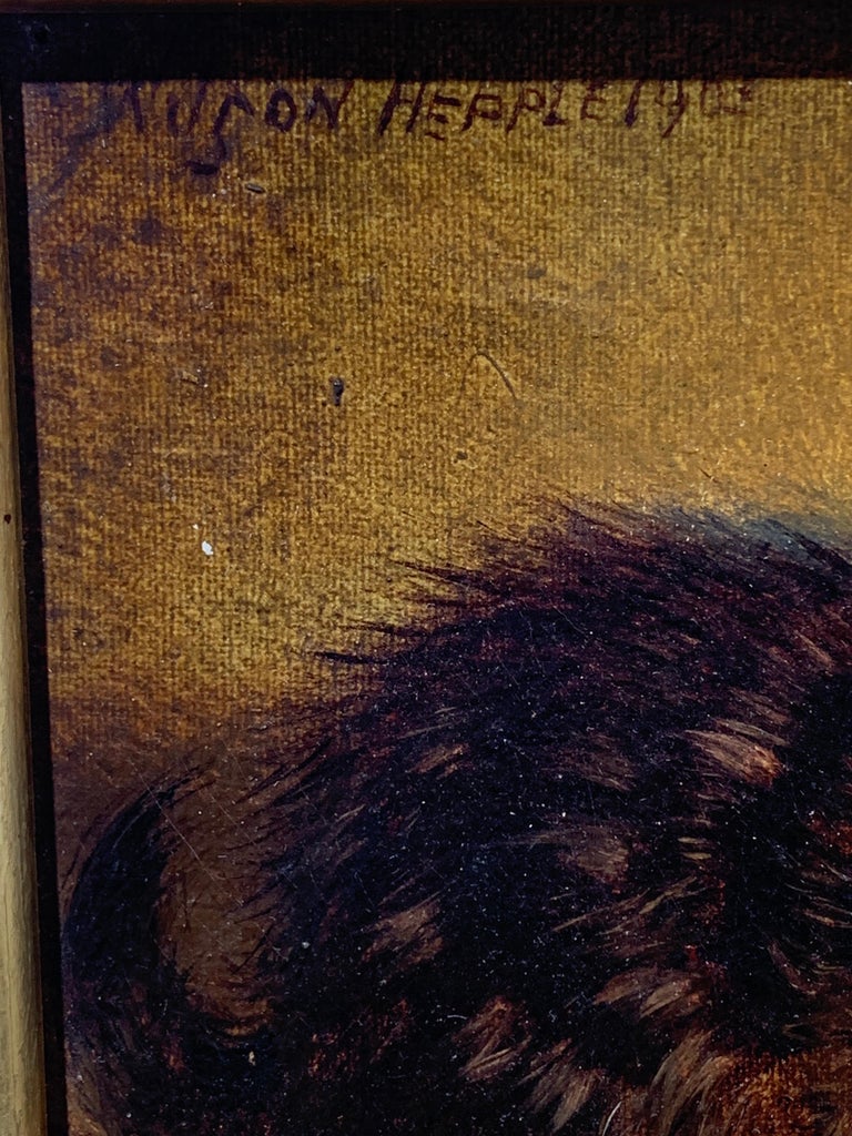 Wilson Hepple - The Cats Cream, English Victorian, portrait of a Cat ...