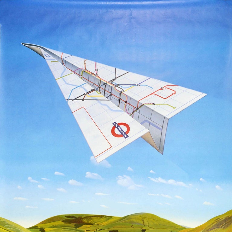 Wilson McLean - Original Vintage London Transport Poster Tube To ...