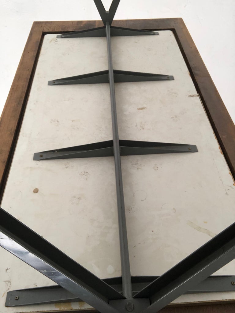 Wim Rietveld 1st Edition Oak Top 'Pyramid' Compass Table Ahrend the ...