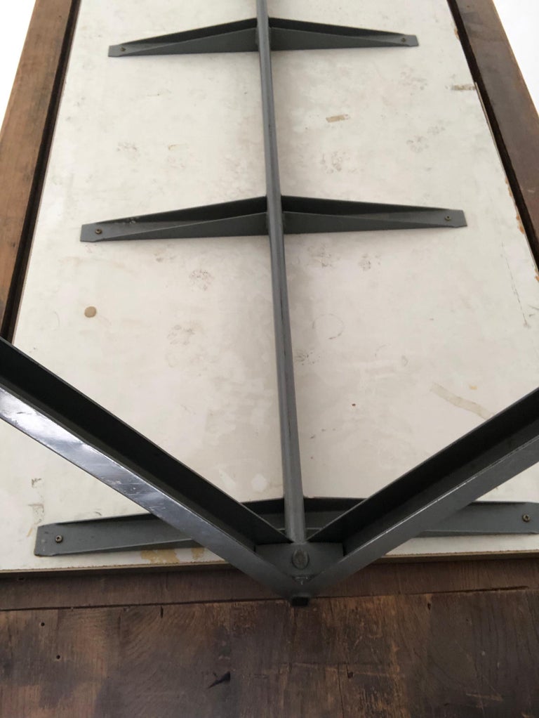 Wim Rietveld 1st Edition Oak Top 'Pyramid' Compass Table Ahrend the ...
