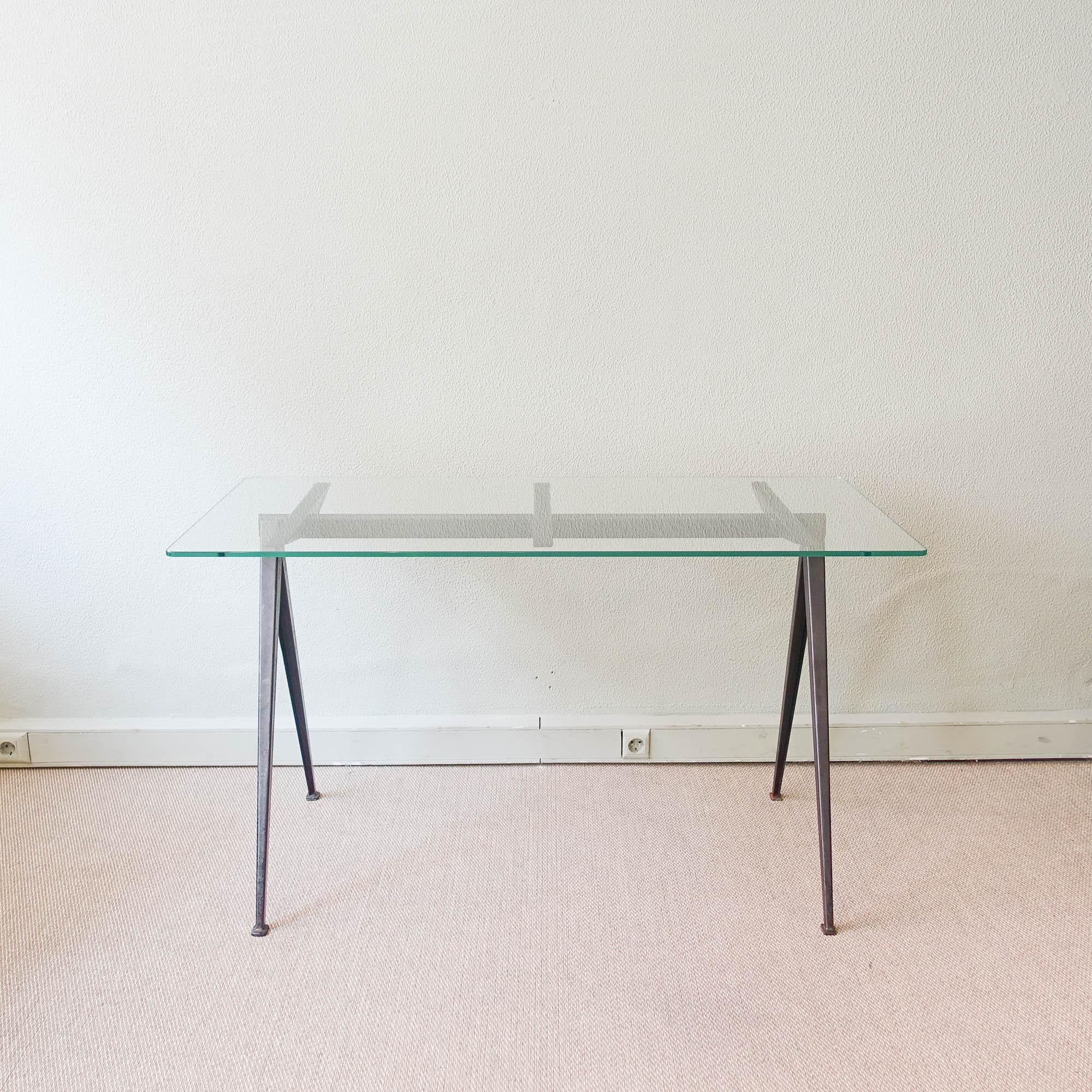 Wim Rietveld Pyramid Table Ahrend de Cirkel, 1960's at 1stDibs