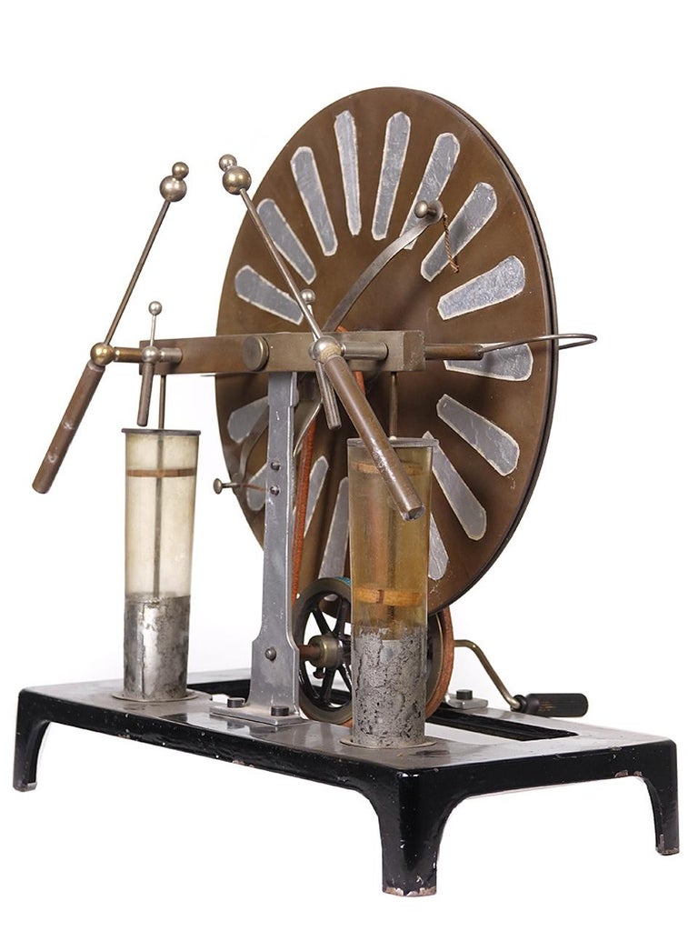 Wimshurst Influence Machine For Sale at 1stDibs | antique wimshurst ...