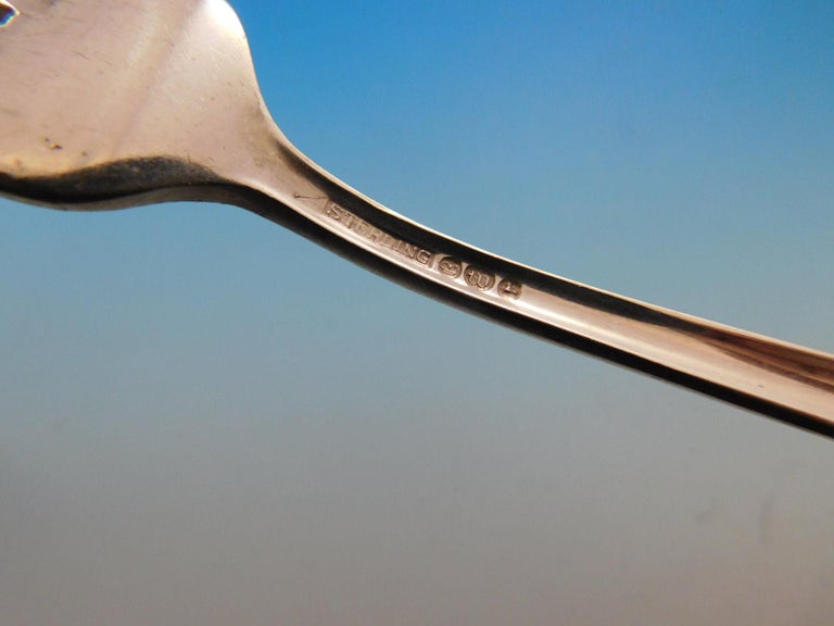 Windsor Rose by Watson Sterling Silver Flatware for Six Set Service 33 ...