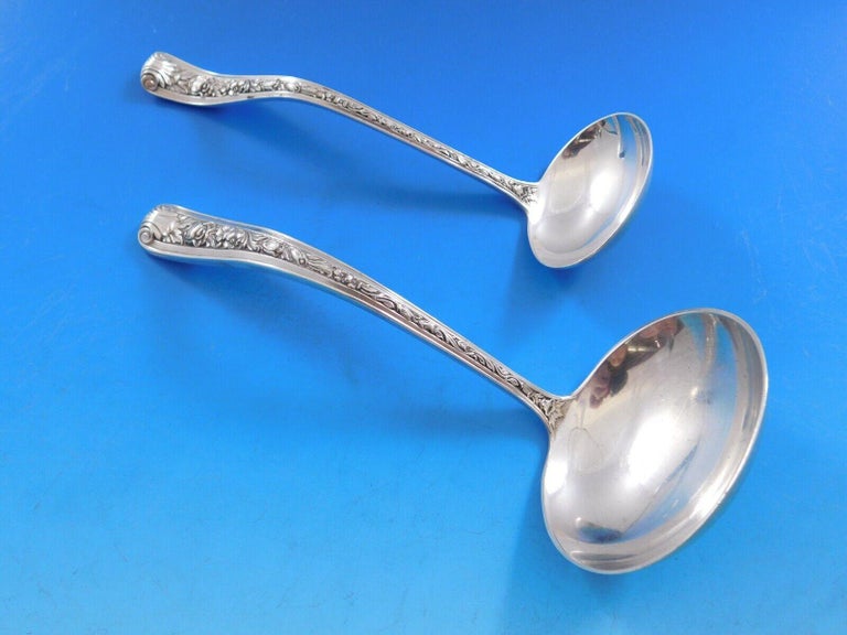 Windsor Rose by Watson Sterling Silver Flatware Set 12 Service 105 ...