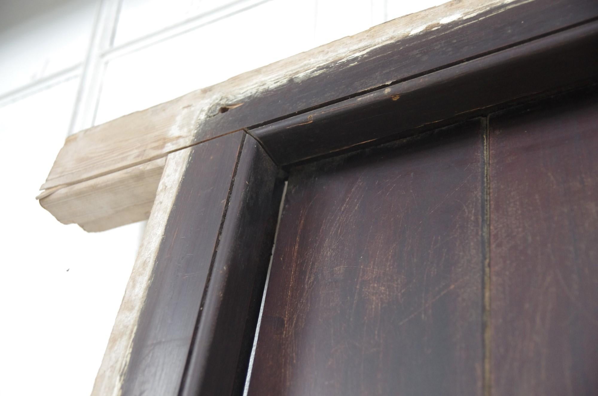 Wine Cellar Door in Frame with Original Hardware, Frame For Sale at 1stDibs