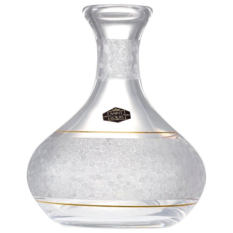 Wine Decanter by Saint Louis Crystal at 1stDibs