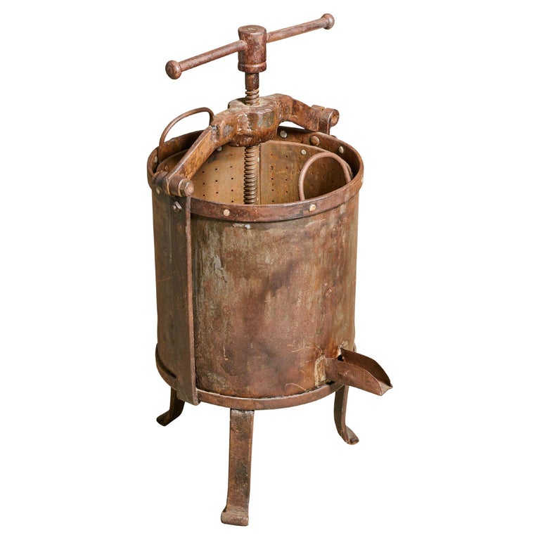 Winemaker's Grape Press For Sale at 1stDibs