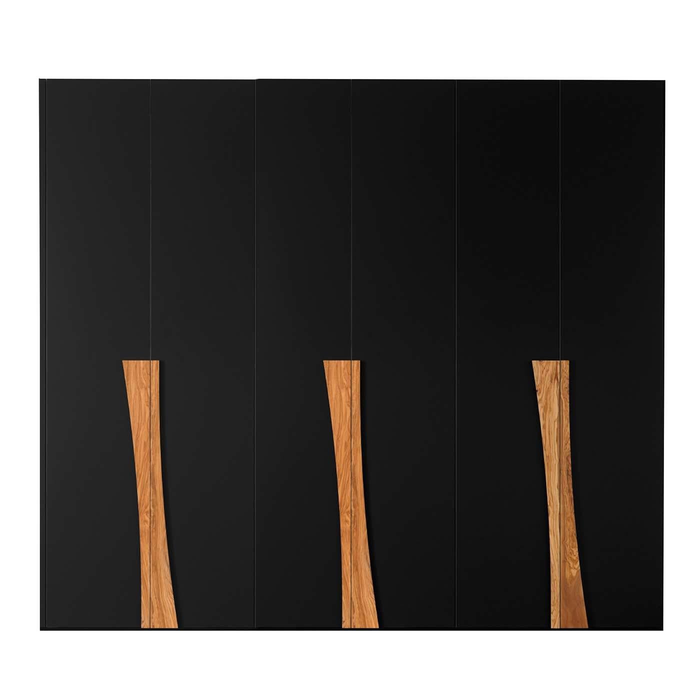 Wing Black Cabinet For Sale at 1stDibs