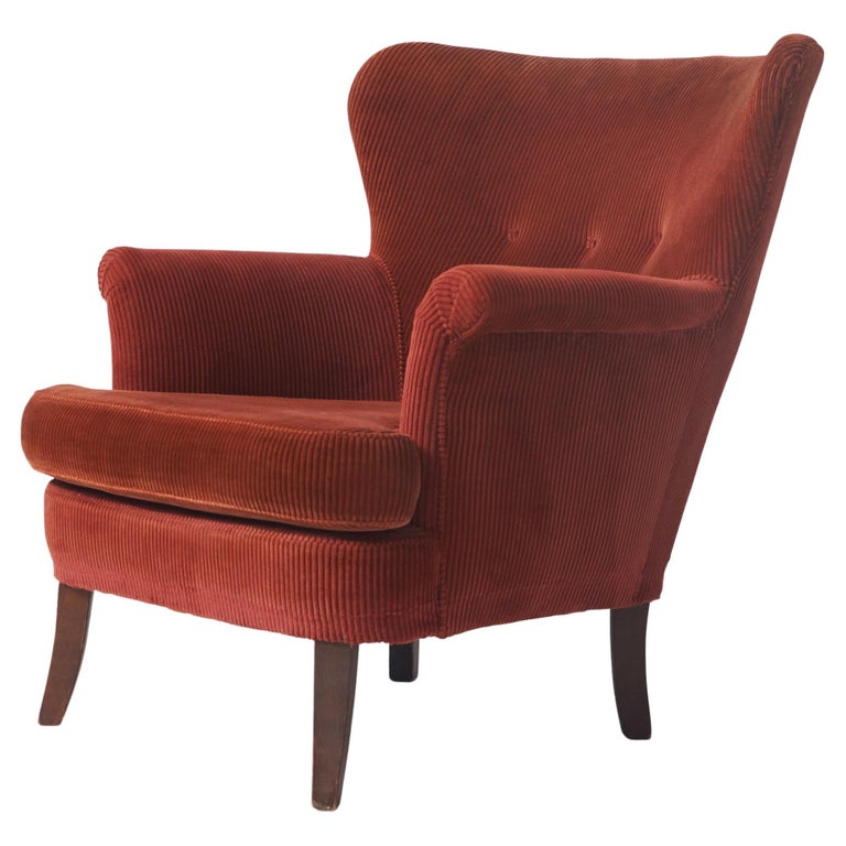 Wingback Chair by Theo Ruth For Sale at 1stDibs