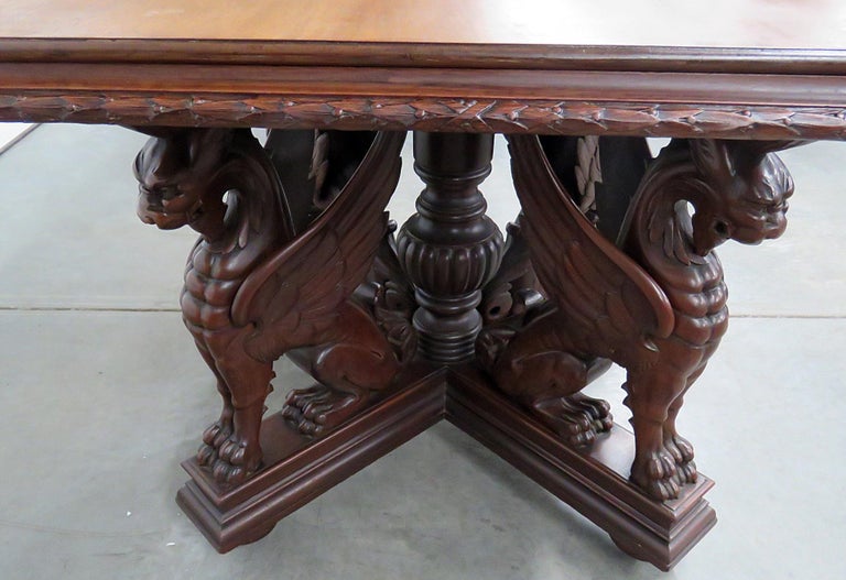 Winged Griffin Center Table Attributed to Horner For Sale at 1stDibs ...