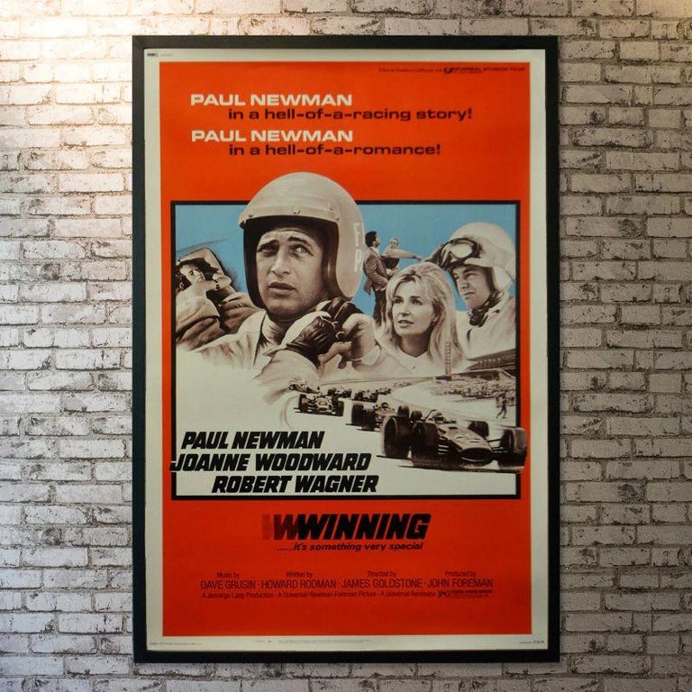 Winning, Unframed Poster, 1973 For Sale at 1stDibs
